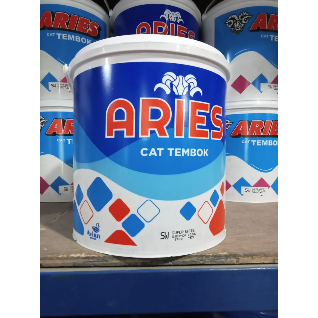 Jual CAT ARIES 5 KG WARNA | Shopee Indonesia