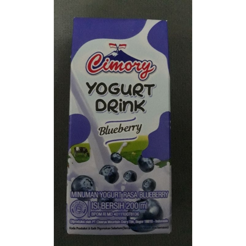 Jual cimory yogurt drink blueberry 200ml | Shopee Indonesia