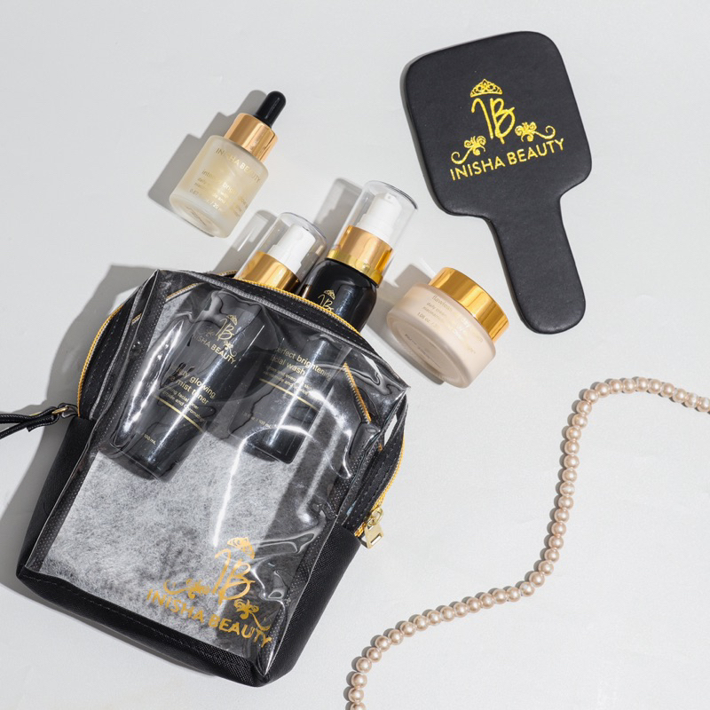 Jual Paket lengkap Skincare Inisha beauty (Toner, Facial wash, Serum ...