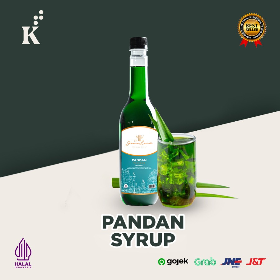 Jual Syrup Premium Javaland Sirup Aneka rasa Pandan 620 ml - Tanpa B ...