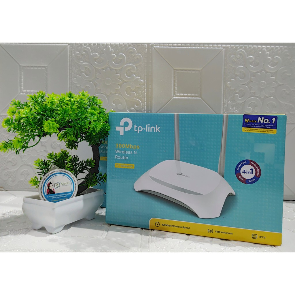Jual TP-Link WR840N 300mbps Wireless N Router | Shopee Indonesia