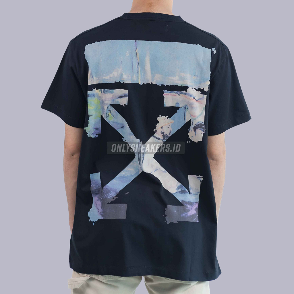 Jual OFF WHITE COLORED ARROWS BLACK TEE (100% AUTHENTIC) | Shopee Indonesia
