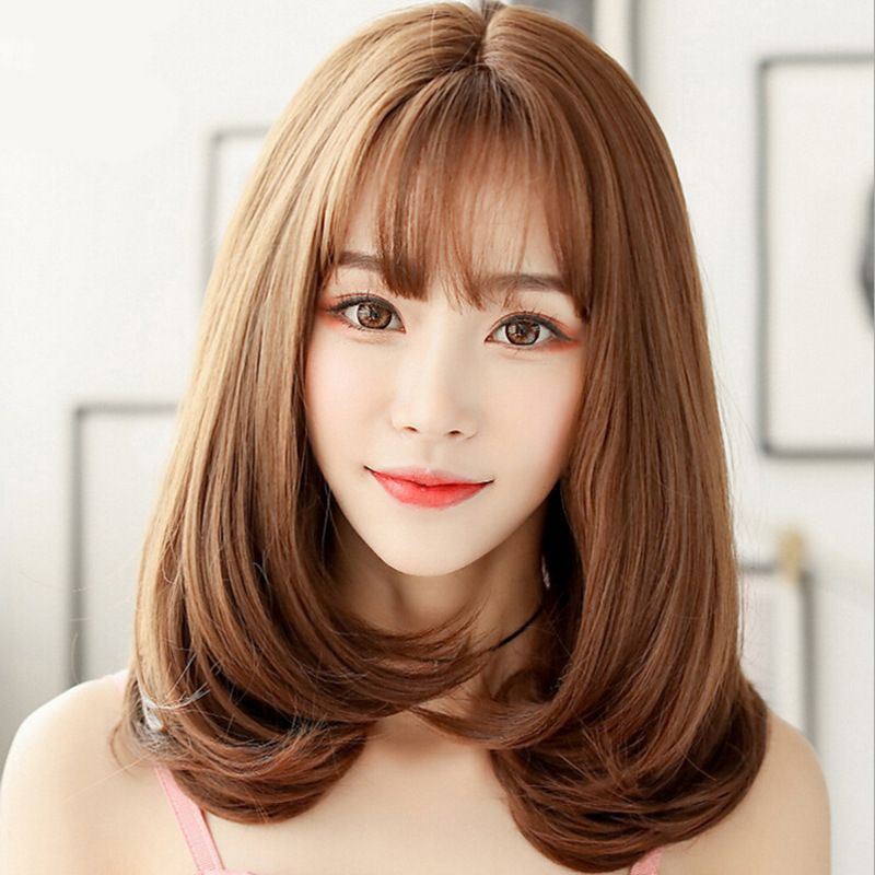 Jual Full Wig Palsu Premium, Wig Korean, Wig Panjang, Wig Kekinian ...