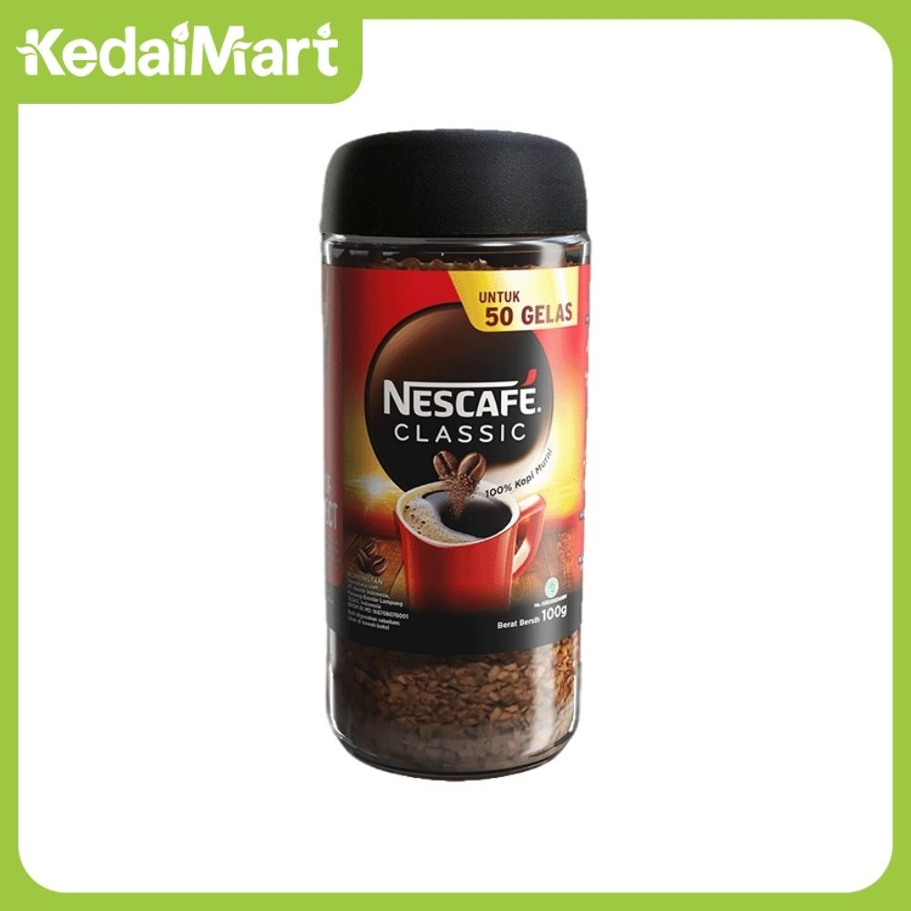 Jual Nescafe Classic Botol 100 Gram | Shopee Indonesia