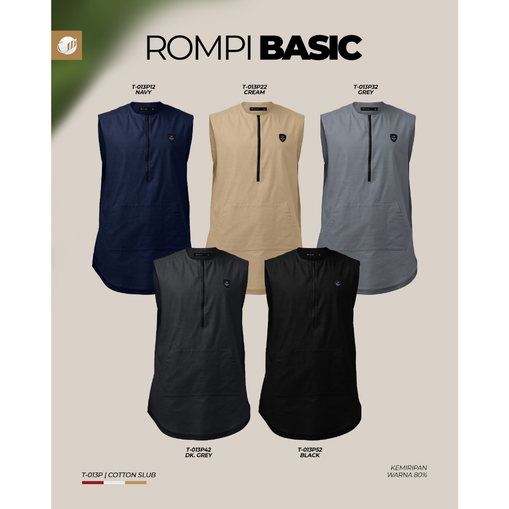 Jual SAMASE Rompi Basic T013P Baju Rompi Untuk Menutupi Gambar Di Kaos ...