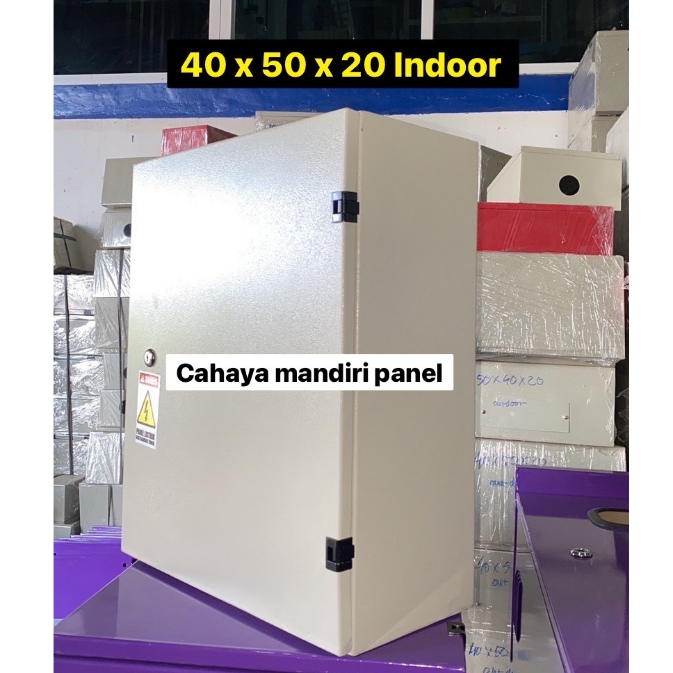 Jual Box Panel Listrik Indoor 40x50x20 50x40x20 Plat 1.2mm | Shopee ...