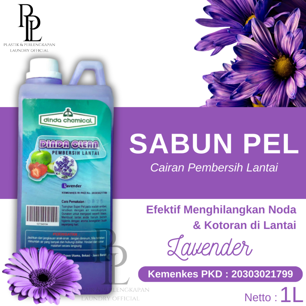 Jual [1 Liter] Sabun Pel Pembersih Lantai Floor Cleaner Dinda All ...