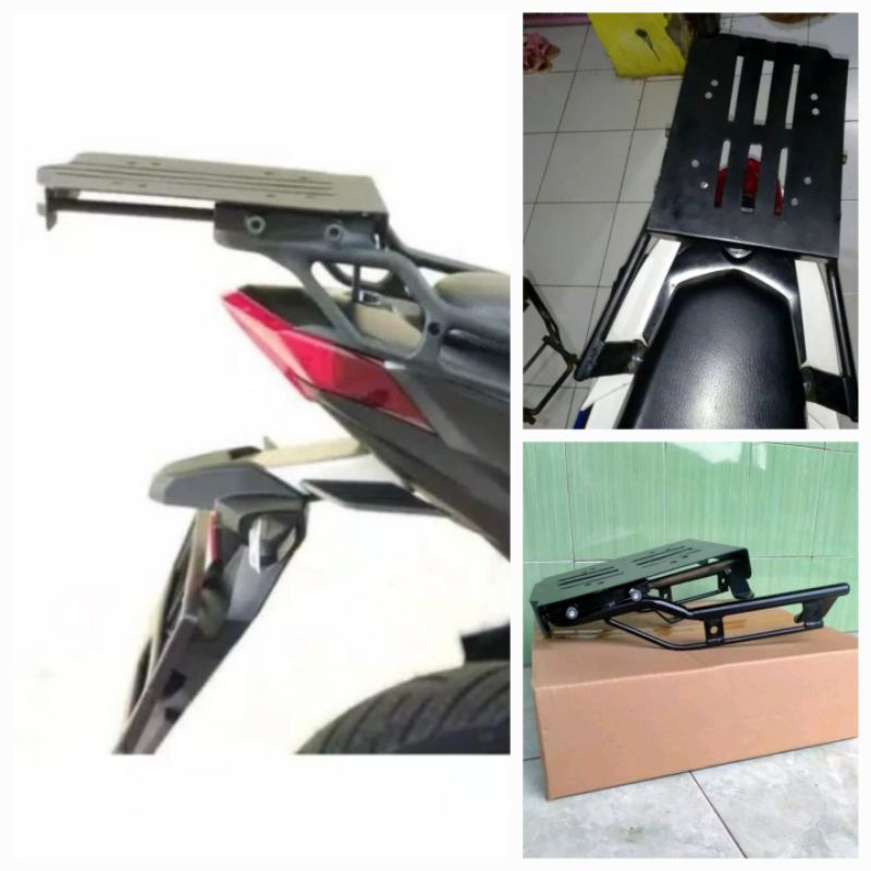 Jual Bracket Top Box model geser Monorack Breket Top box Vario 125 dan ...