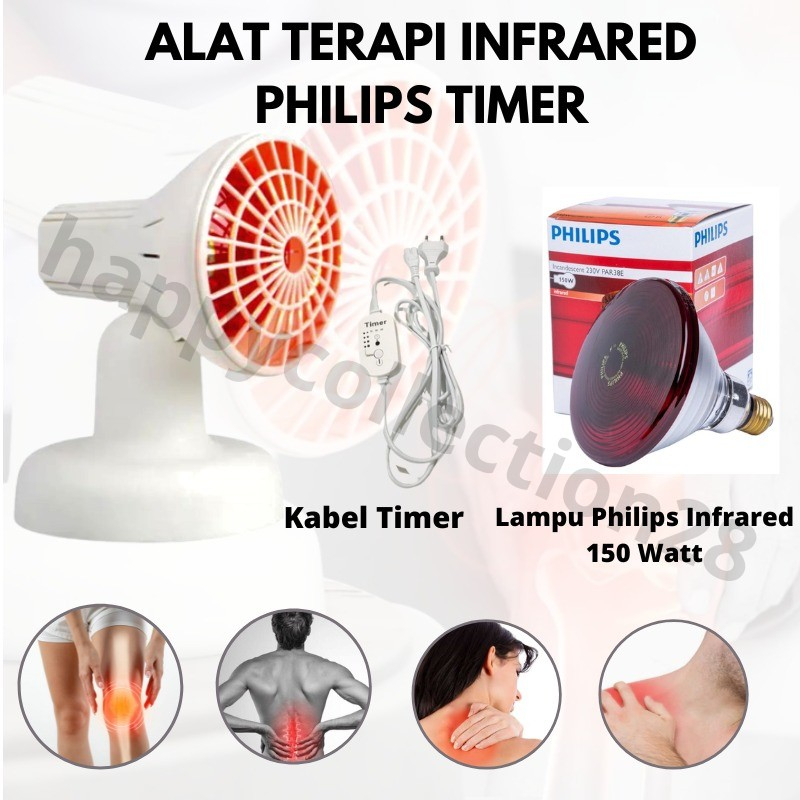 Jual Alat Terapi Lampu Terapi Infrared Therapy Infra Merah 150 watt ...
