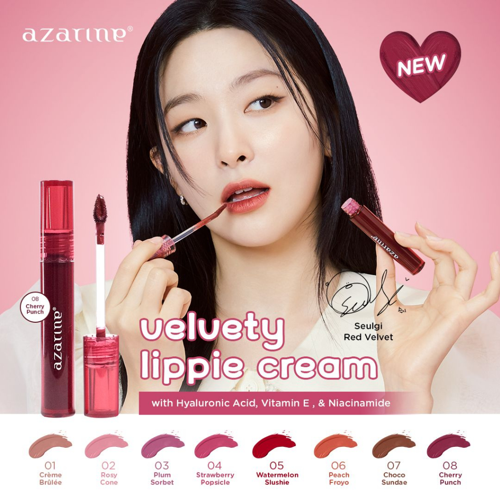 Jual AZARINE VELVETY LIPPIE CREAM | Shopee Indonesia