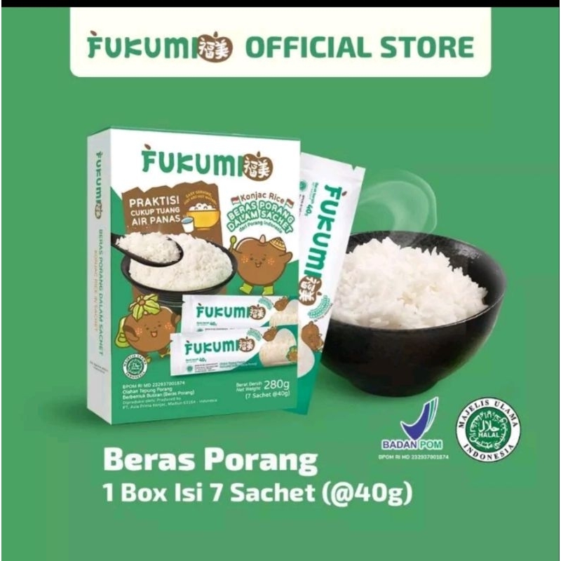 Jual Fukumi Beras Porang /Konjac rice | Shopee Indonesia