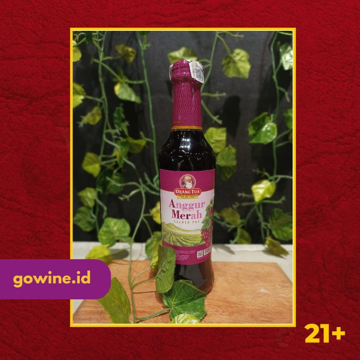 Jual Anggur Merah Cap Orang Tua 275ml - Amer Kecil OT | Shopee Indonesia