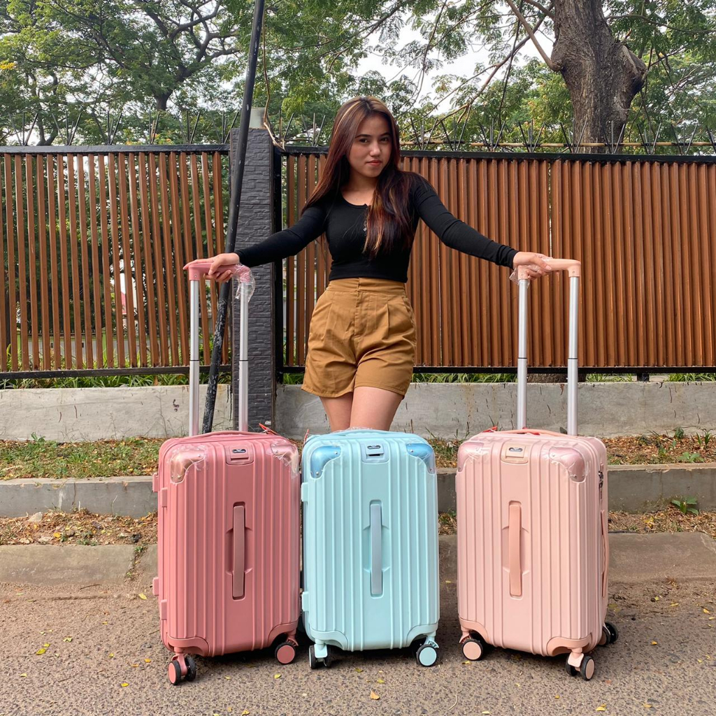 Jual Metaverse Koper L037 Koper Expanding 20-28 inch Double Zipper ...