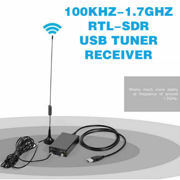 Jual RTL-SDR USB 100KHz-1.7GHz Full Band U/V HF | Shopee Indonesia