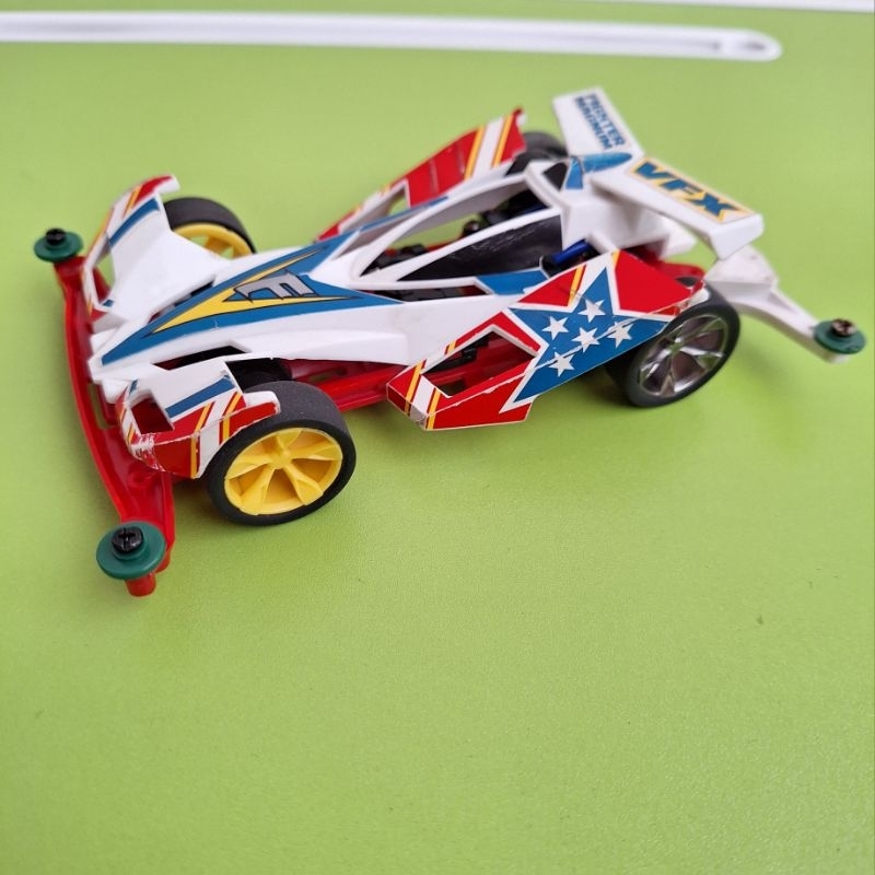 Jual Tamiya fighter magnum VFX super 2 mix warna merah putih | Shopee ...