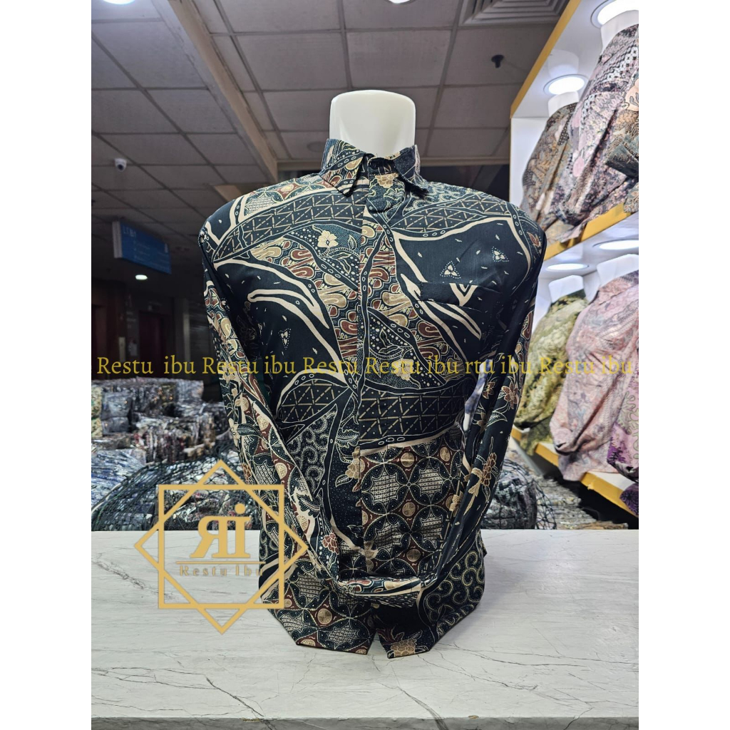 Jual Batik lengan panjang batik | Shopee Indonesia