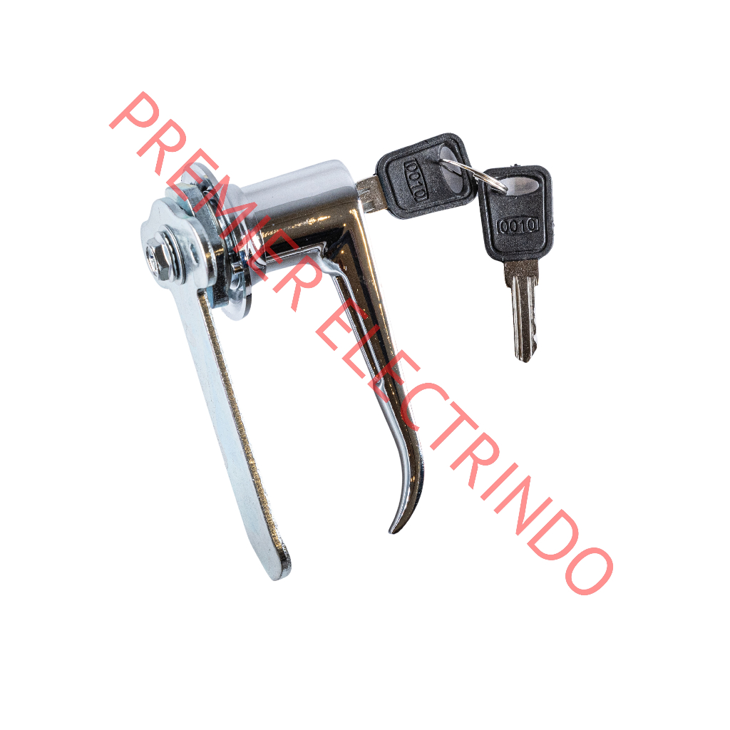 Jual Kunci Panel A45-1 - Kunci Gagang Handle Silver untuk Box Panel ...