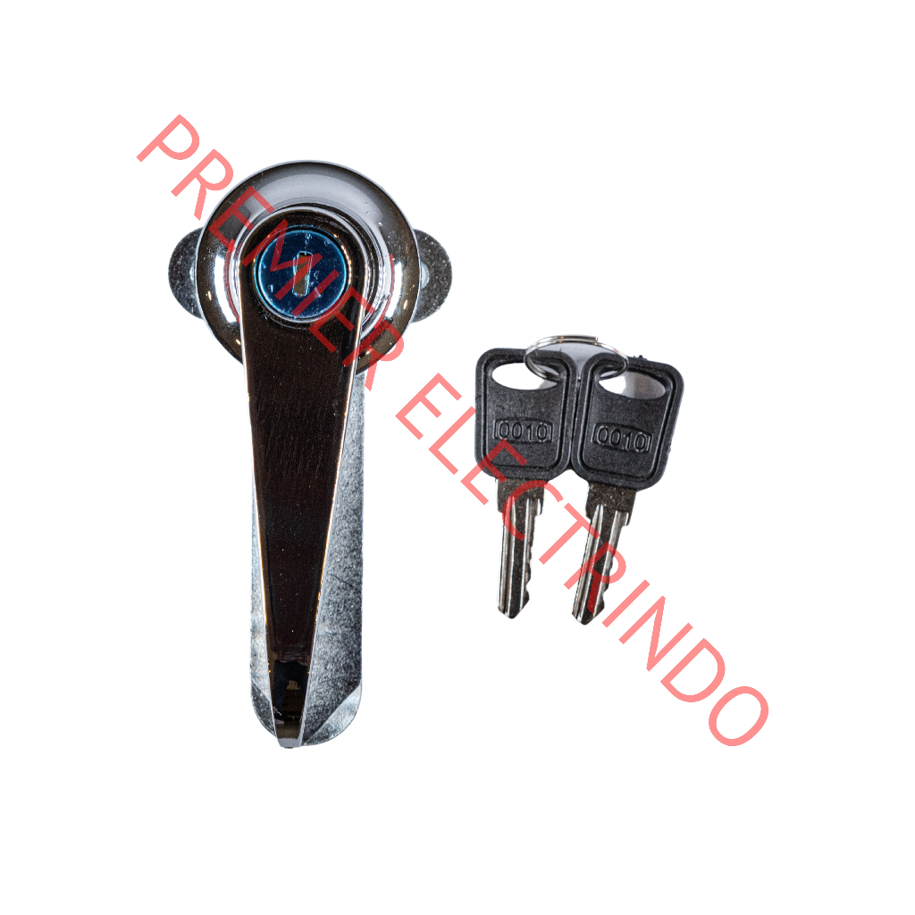 Jual Kunci Panel A45-1 - Kunci Gagang Handle Silver untuk Box Panel ...