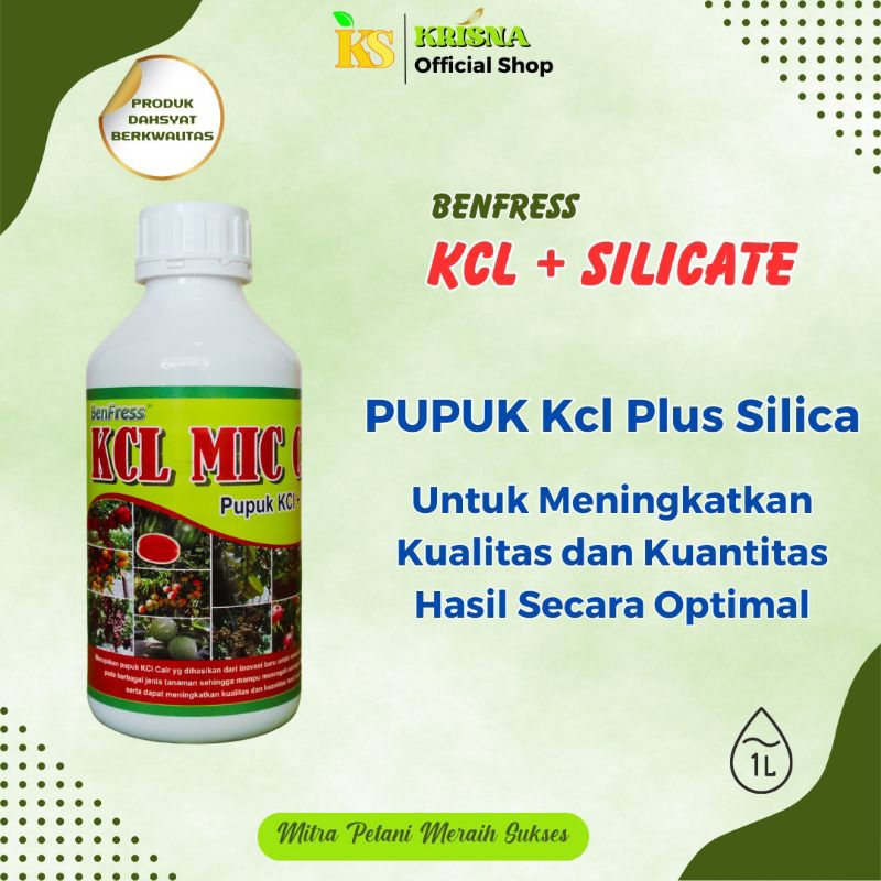 Jual KRISNA - Benfress Kcl Plus Silica (1 Liter) | Shopee Indonesia