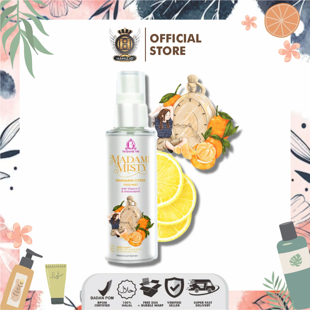 Jual Madame Gie Madame Misty - MakeUp Face Mist Setting Spray | Shopee ...