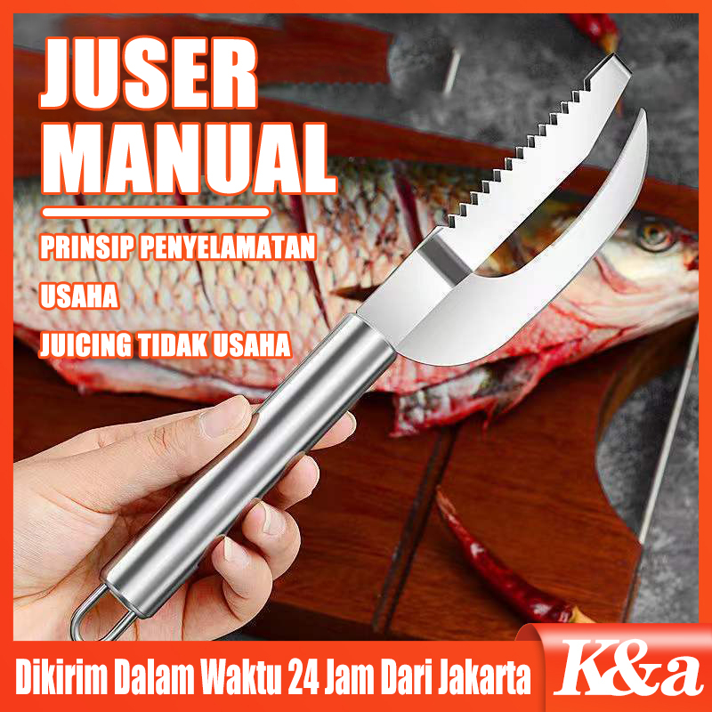 Jual Alat Pemotong Ikan Pembersih Sisik Praktis La122s3 Parutan Sisik ...