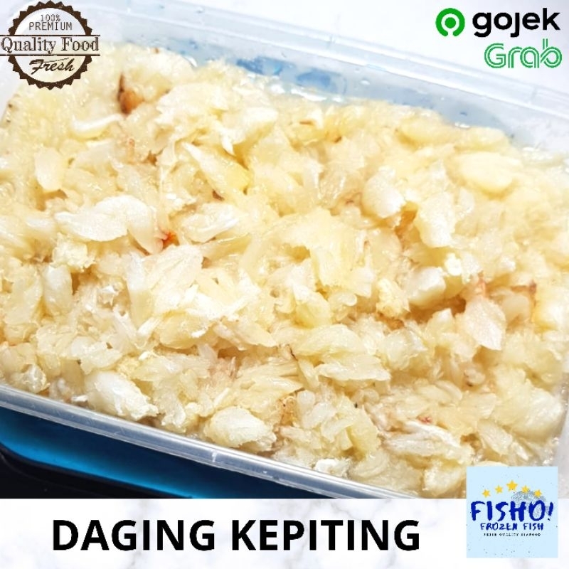 Jual Daging Kepiting | Crab Meat Fresh Frozen | Daging Kepiting Putih ...