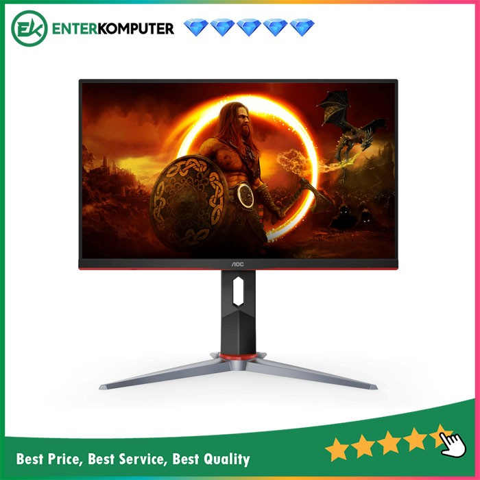 Jual AOC 23.8" 24G2SP Full HD IPS 165Hz G-SYNC Gaming Monitor | Shopee ...