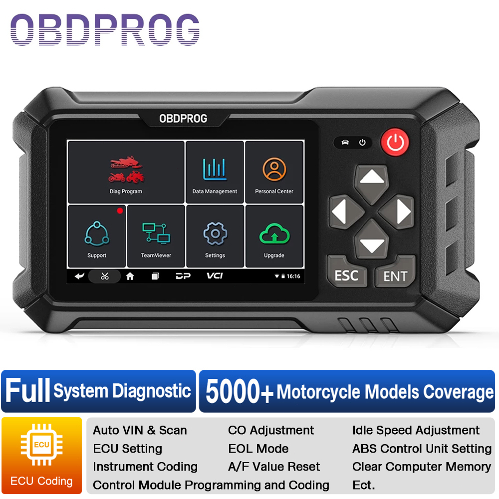 Jual OBDPROG MOTO 100 Motorcycle Diagnostic Tool All System Code Reader ...