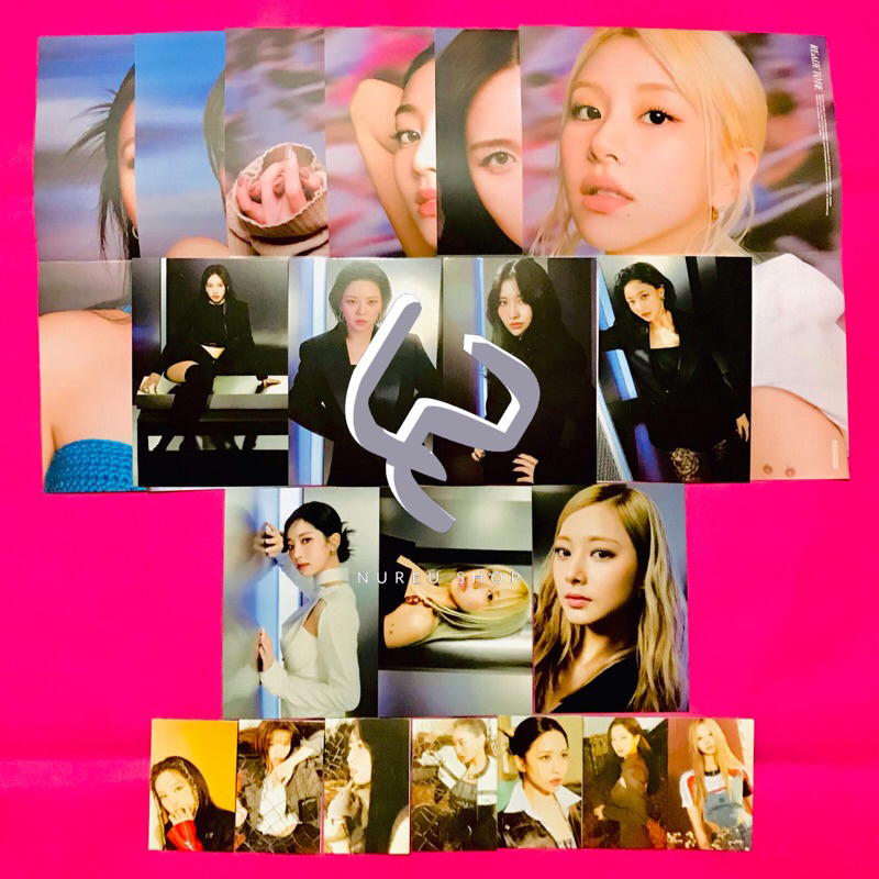 Jual TWICE - Ready To Be (Message Photocard, Postcard, Folded Poster: Nayeon Jeongyeon Momo Sana ...