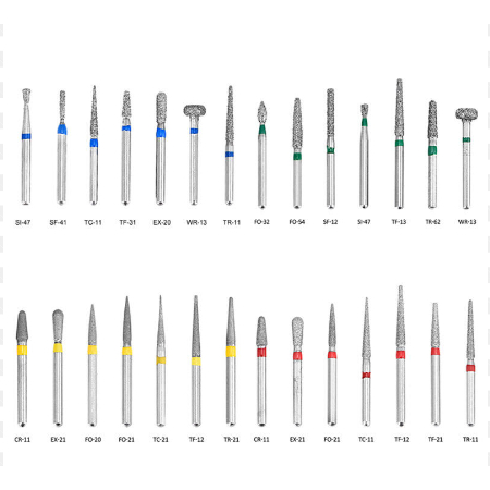 Jual Diamond bur latihan preparasi gigi high speed | Shopee Indonesia