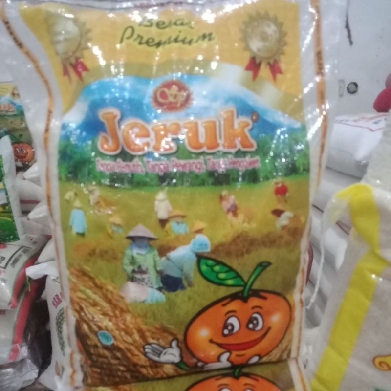 Jual beras jeruk 5 kg | Shopee Indonesia
