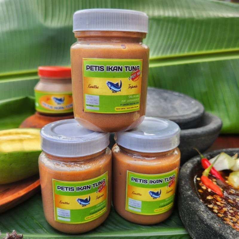 Jual (Sakera) 3 Botol Petis Ikan TUNA 250g (Kemasan Premium) | Shopee ...