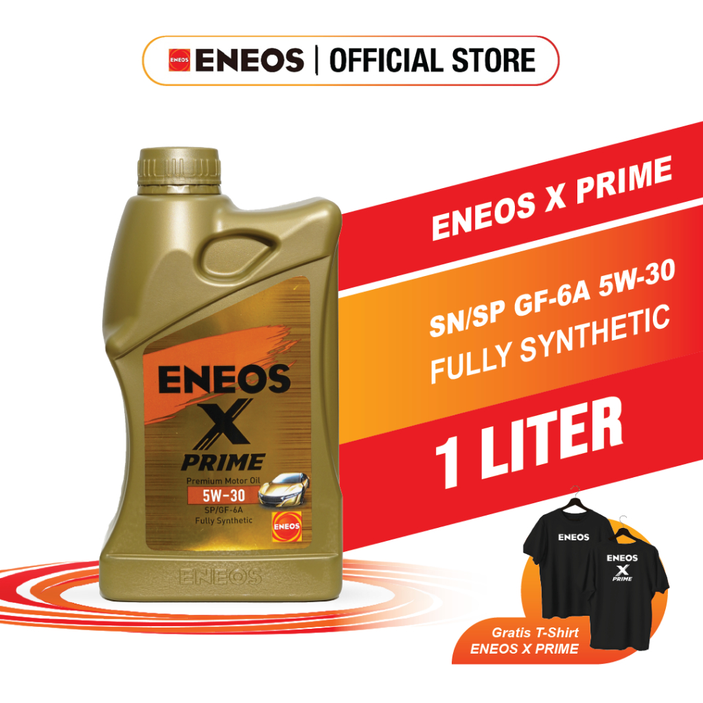 Jual ENEOS X PRIME SP/GF-6A 5W-30 Ukuran 1 Liter | Shopee Indonesia