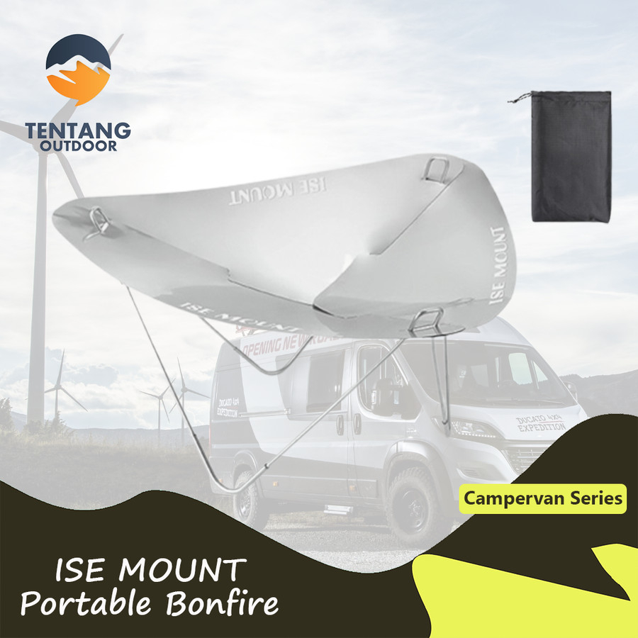 Jual Bonfire Camping ISE MOUNT Hiking BBQ Wood Stove Grill Rak Kayu ...