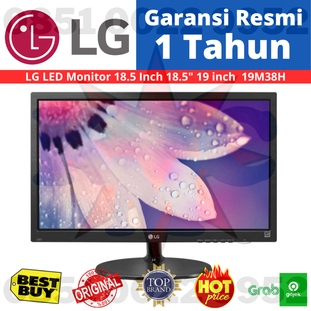 Jual Monitor 19 Inch Monitor PC LED LG 18.5" 19M38L-B HDMI | Shopee ...