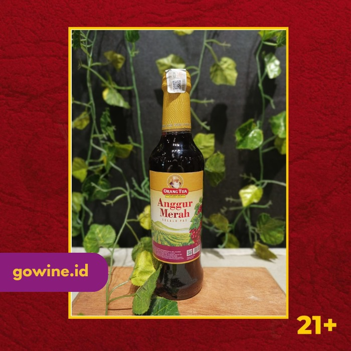 Jual Anggur Merah Gold Cap Orang Tua 275ml - Amer Gold Kecil OT | Shopee Indonesia