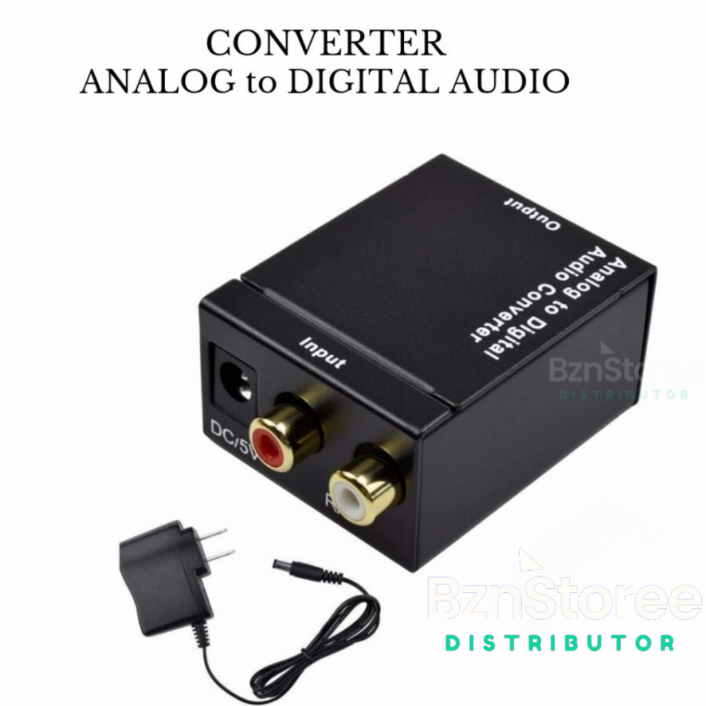 Jual Audio Converter Analog RCA to Digital /Converter Analog to Digital | Shopee Indonesia