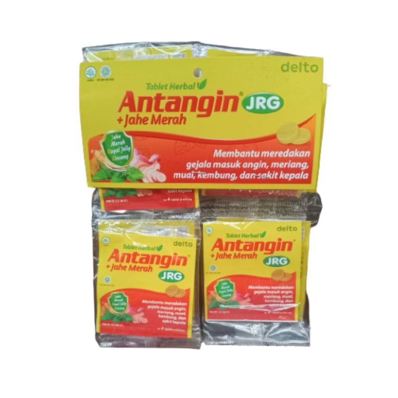Jual Antangin Jrg Pil Tablet Strip Renceng (Isi 10sachet @ 4tablet) Renteng Obat Masuk Angin ...
