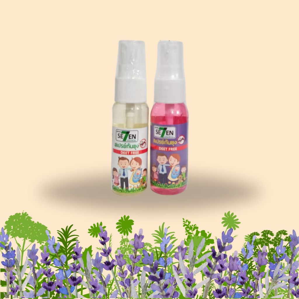 Jual Green Se7en Deet Free Mosquito Repellent Spray Citronella 30ml ...