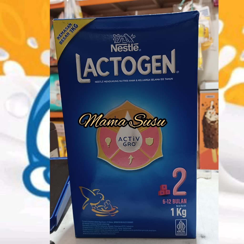 Jual LACTOGEN 2 Formula Lanjutan 6-12 bln Box 1Kg nestle susu formula ...