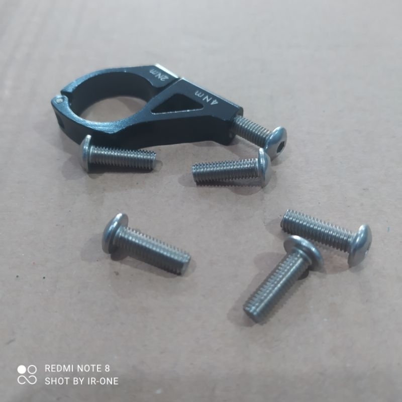 Jual Baut clamp remote dropper hidrolis tranzX clamp bolt | Shopee ...