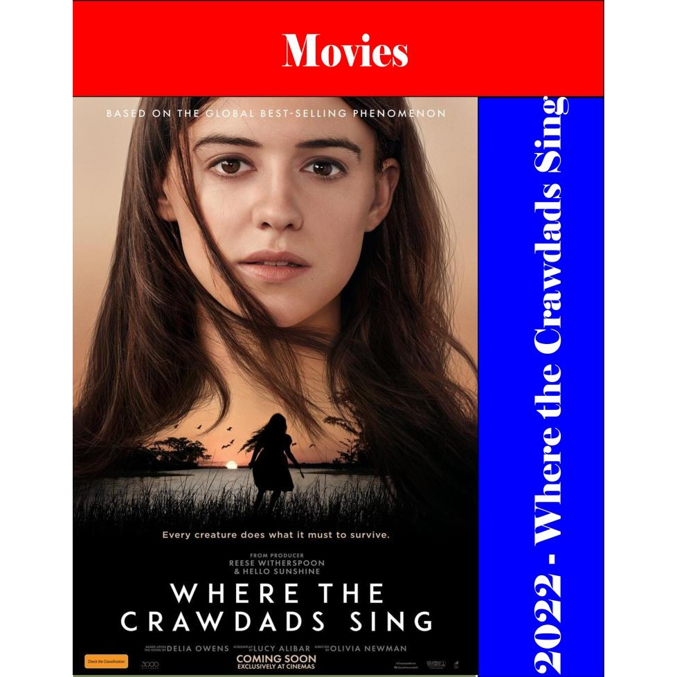 Jual DVD - Where the Crawdads Sing (2022) | Shopee Indonesia