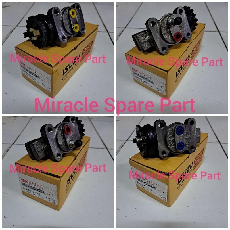 Jual Wheel Cylinder Master Rem Depan Isuzu ELF NHR55 NKR55 NLR55 (SET ...