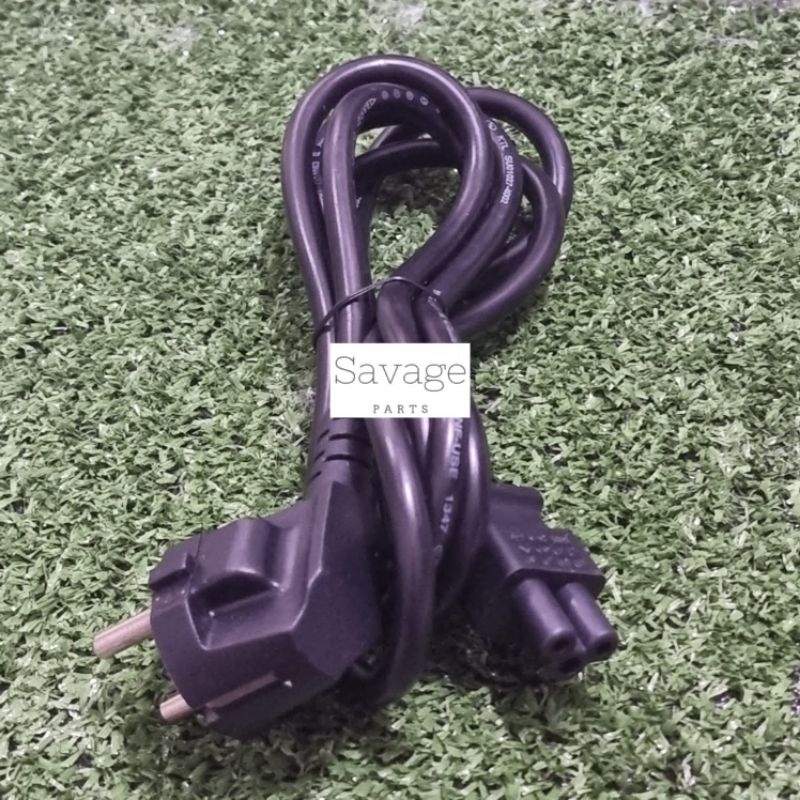 Jual KABEL LAPTOP POWER 3 LUBANG | Shopee Indonesia