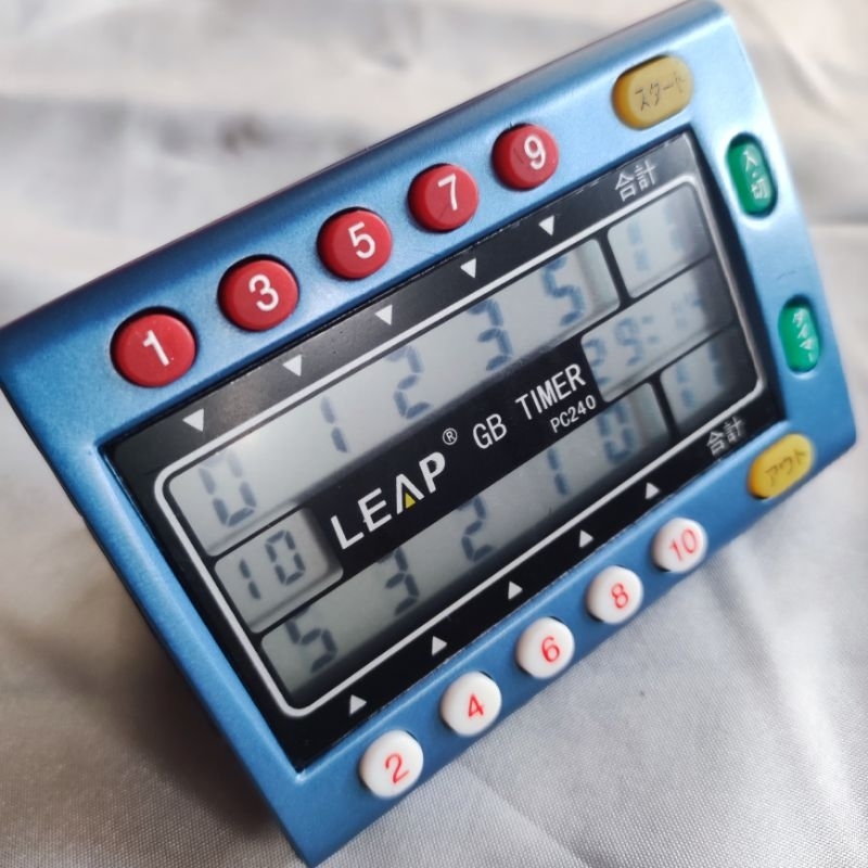Jual BARANG BARU, HARGA BAKU. Timer gateball merek Leap seri PC 240 ...
