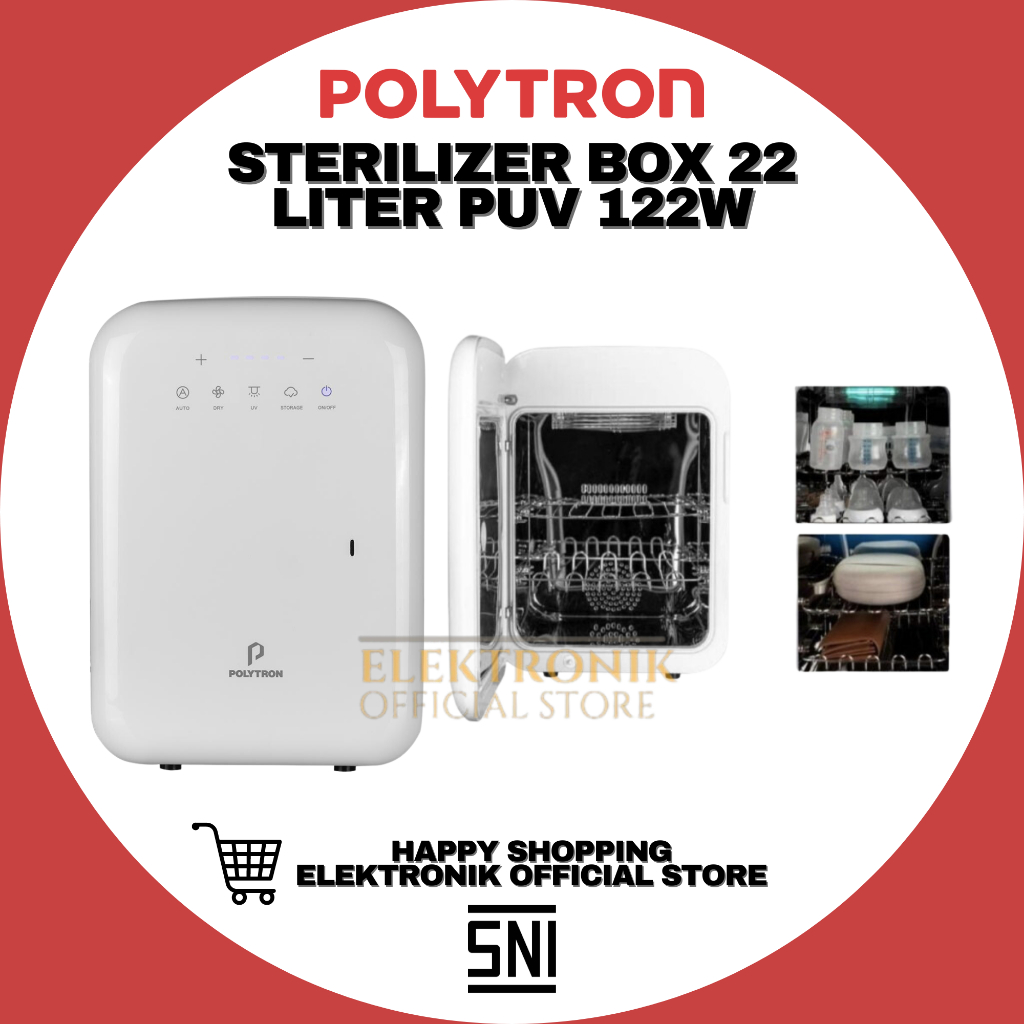 Jual Polytron Sterilizer Box 22 Liter PUV 122W UV Sterilizer Box ...