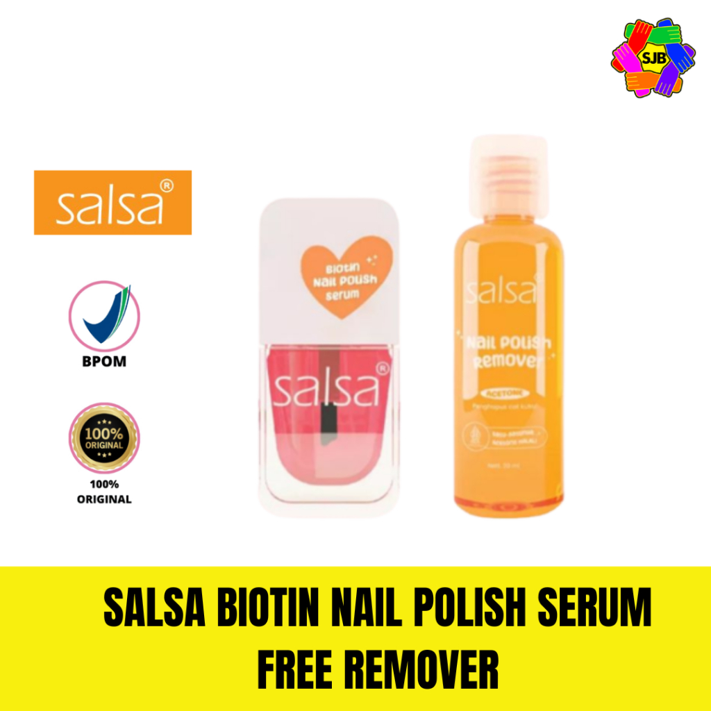 Jual SALSA BIOTIN NAIL POLISH SERUM FREE REMOVER | Shopee Indonesia