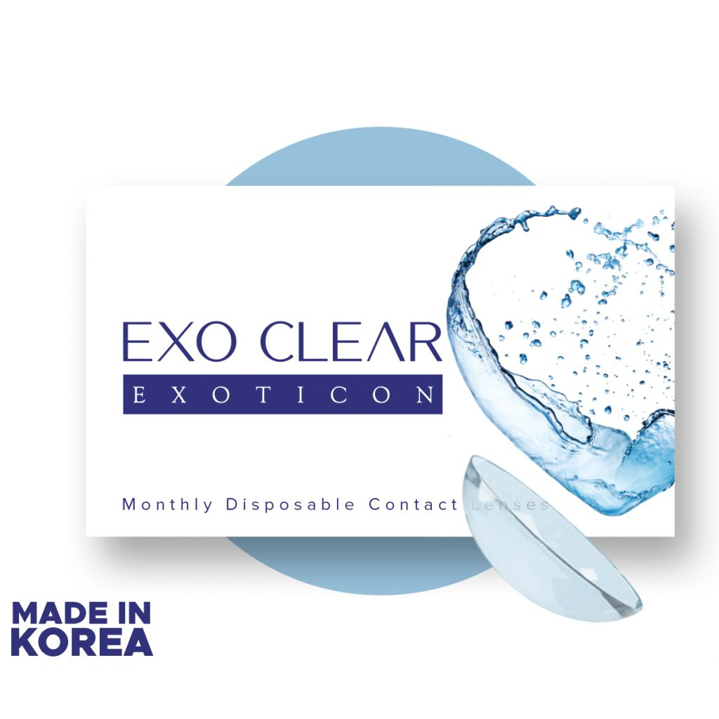 Jual Softlens Exoticon - Exo Clear minus -050 s/d minus -600 | Shopee ...