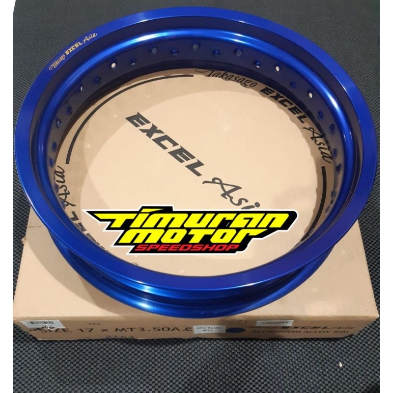 Jual VELG TAKASAGO EXCEL ASIA 350 17 BIRU | Shopee Indonesia