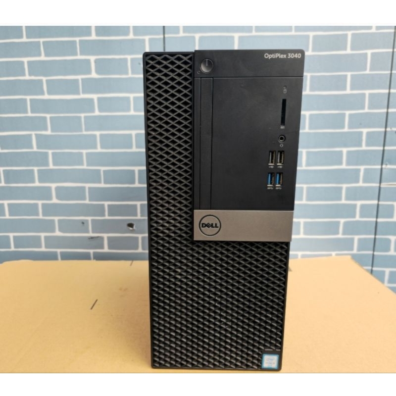 Jual PC DELL OPTIPLEX 3040 MT CORE I3 6100 GENERASI 6 RAM 8 GB SSD 256 ...